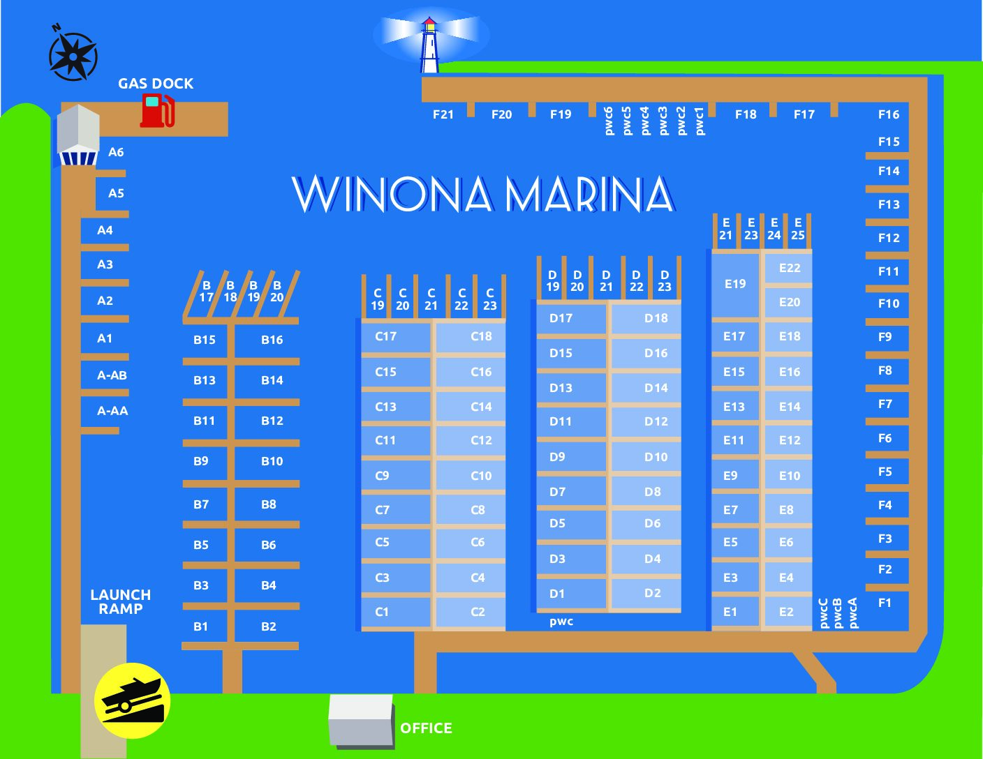 WINONA MARINA LAYOUT-Updated | Winona Marina